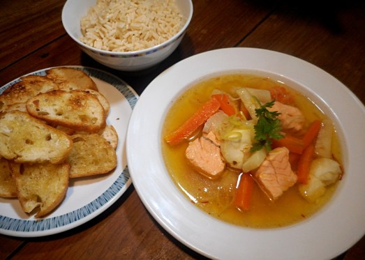 Feine Fischsuppe mit Safran (inkl. hausgemachter Fischsud) | Herr ...