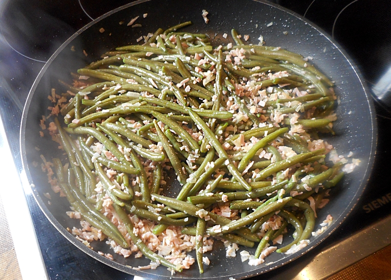 Buschbohnen überbacken | Herr Peschka kocht ...