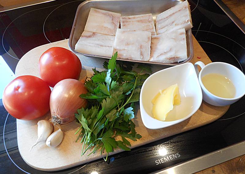 Seefisch mit Tomatenhaube | Herr Peschka kocht ...